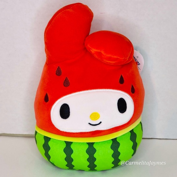Squishmallows | Toys | My Melody Watermelon Hello Kitty Friends Sanrio ...